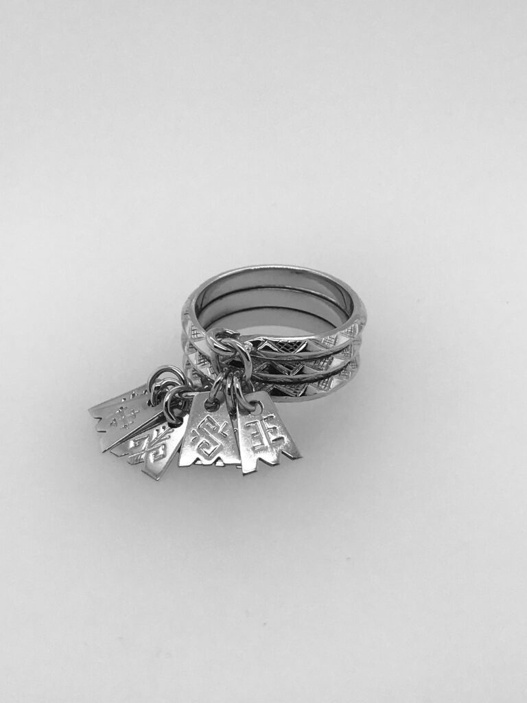 Seven Day Ring (3 row) - Krikis Jewelers