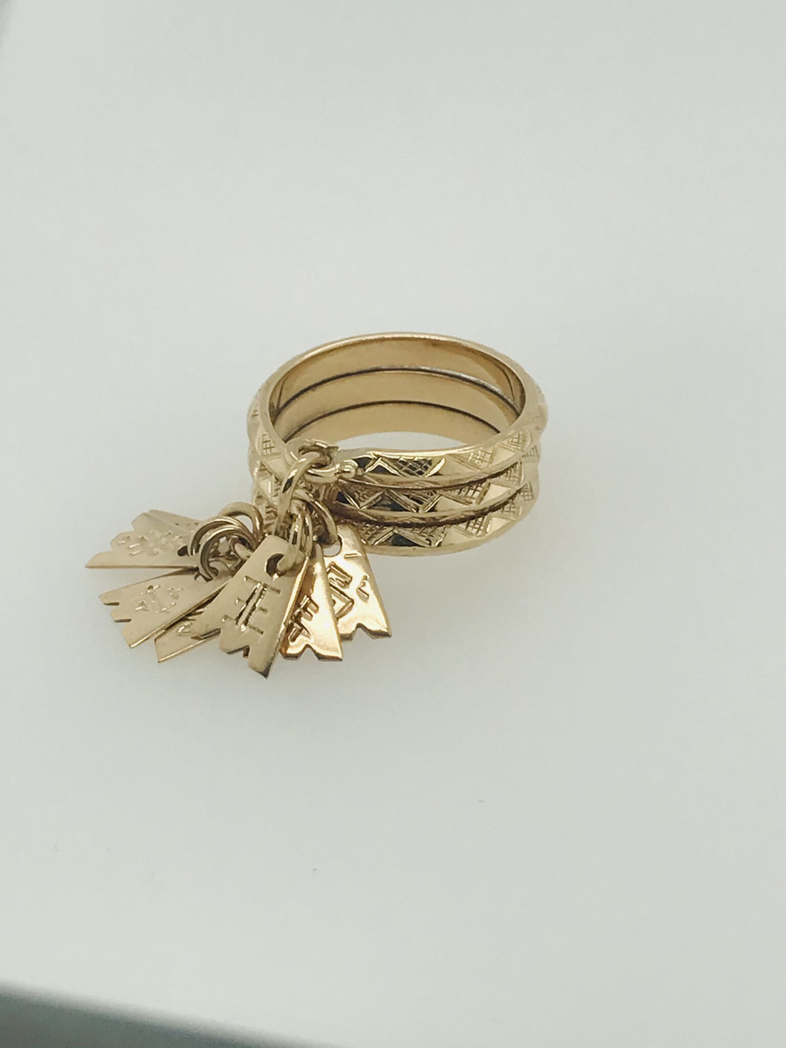 Seven Day Ring (3 row) - Krikis Jewelers