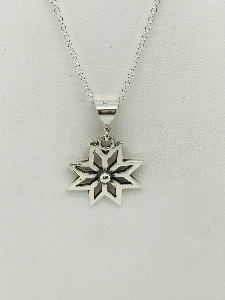 Auseklis (Star) Design Pendant - Krikis Jewelers
